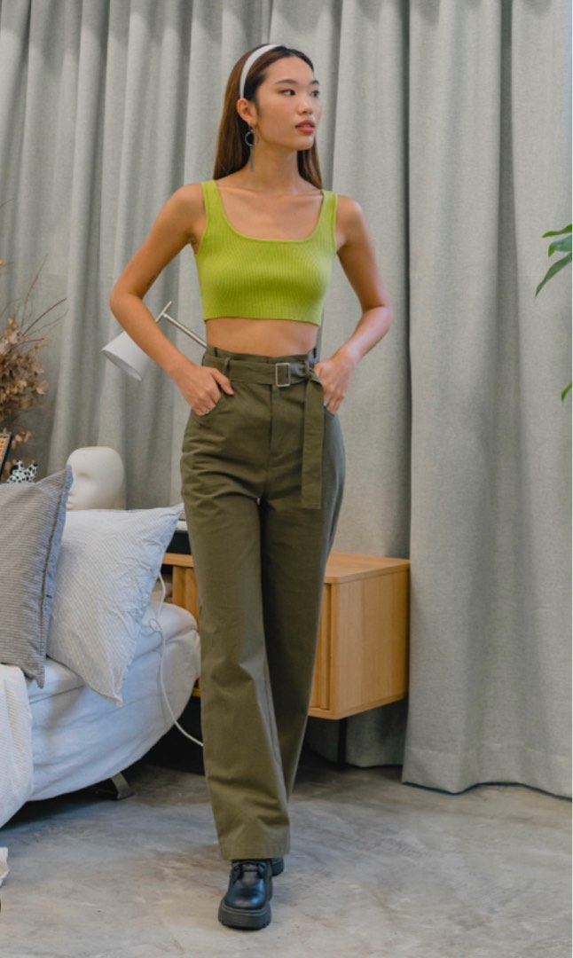 YHF Component Pants in Rainforest Green, Women's Fashion, Bottoms ...