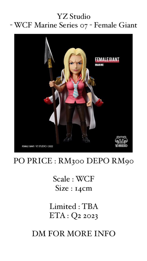 YZ Studio - WCF Marine Series 07 - Female Giant, Hobbies & Toys, Toys & Games on Carousell