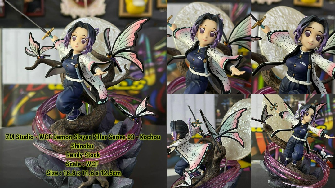 ZM Studio - WCF Demon Slayer Pillar Series 03 - Kochou Shinobu, Hobbies ...