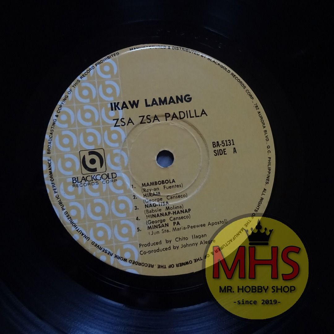 Zsa Zsa Padilla Ikaw Lamang LP (100% Original Copy), Hobbies & Toys ...
