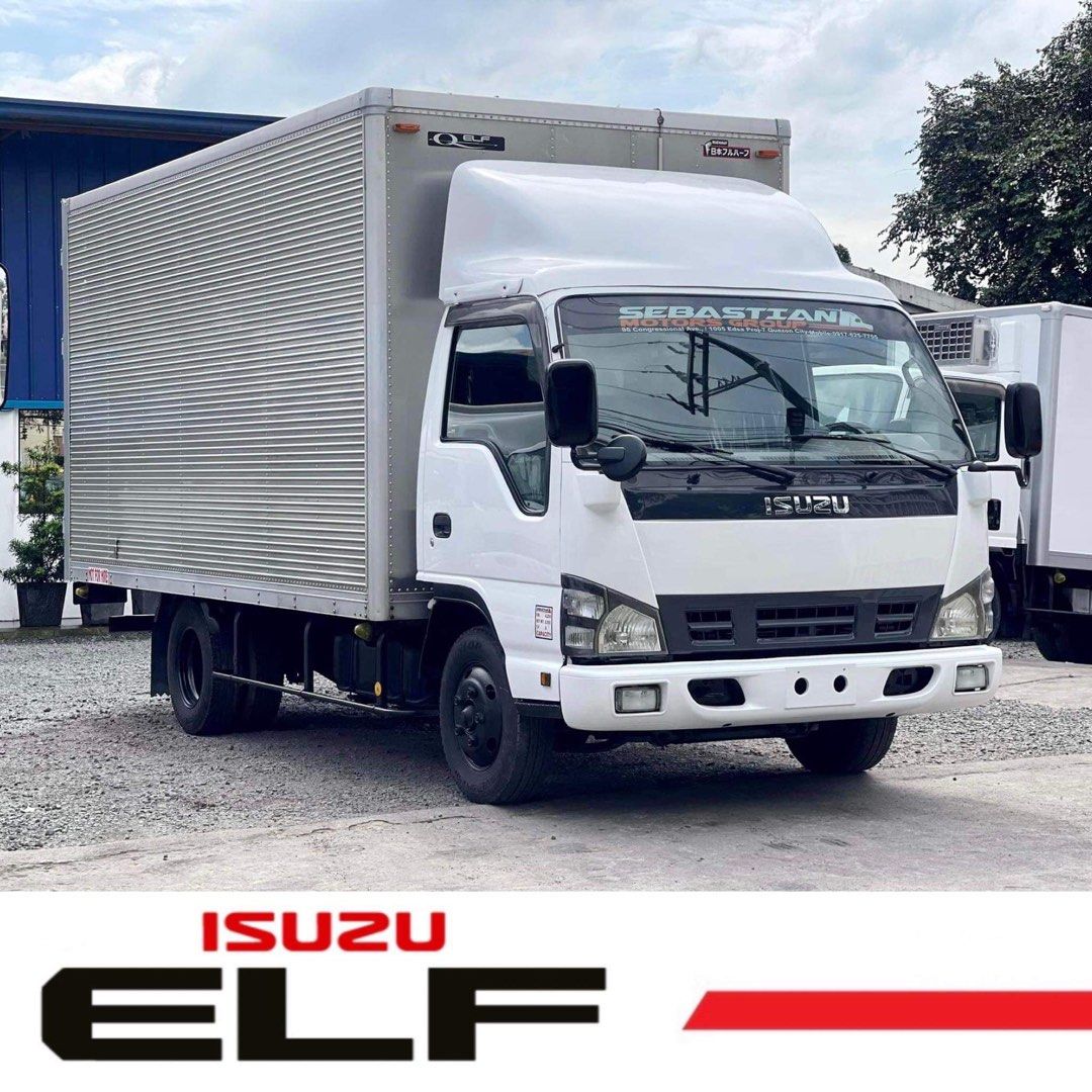 2021 Isuzu Elf Aluminum Closed Van 14.10ft. NPR 4HL1 Engine, Special ...