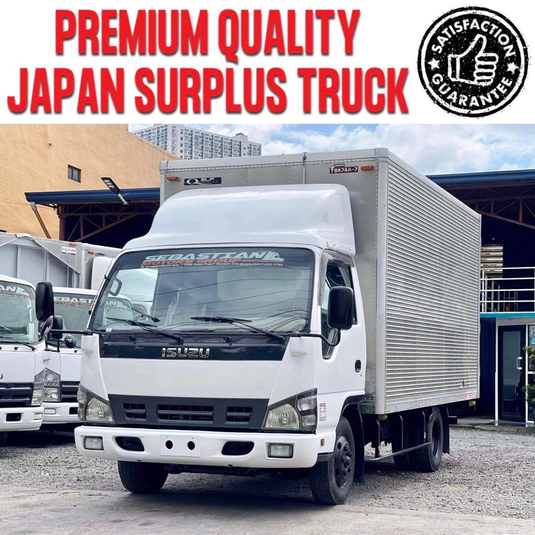 2021 Isuzu Elf Aluminum Closed Van 14.10ft. NPR 4HL1 Engine, Special ...