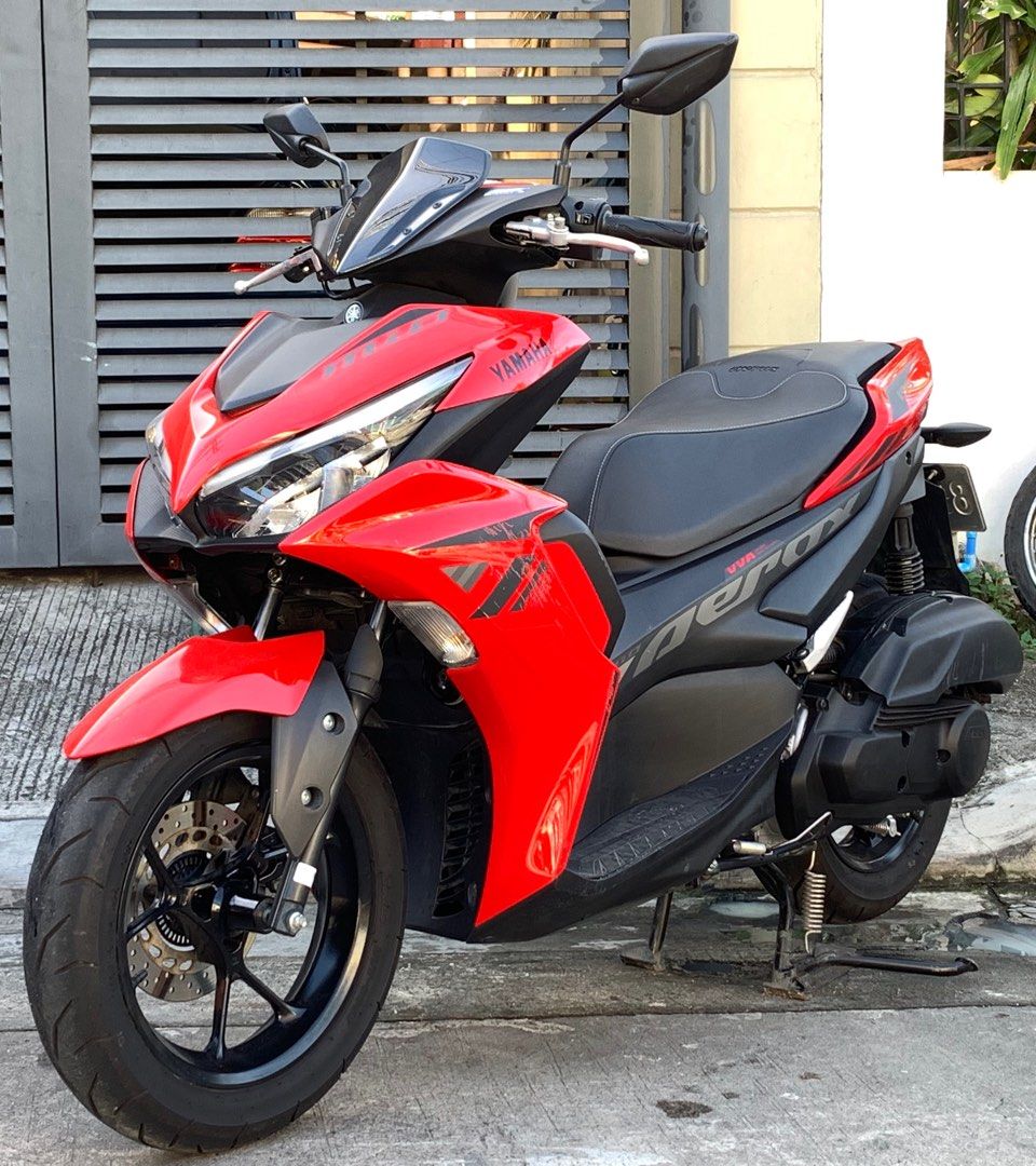 2022 Yamaha Aerox, Motorbikes, Motorbikes for Sale on Carousell