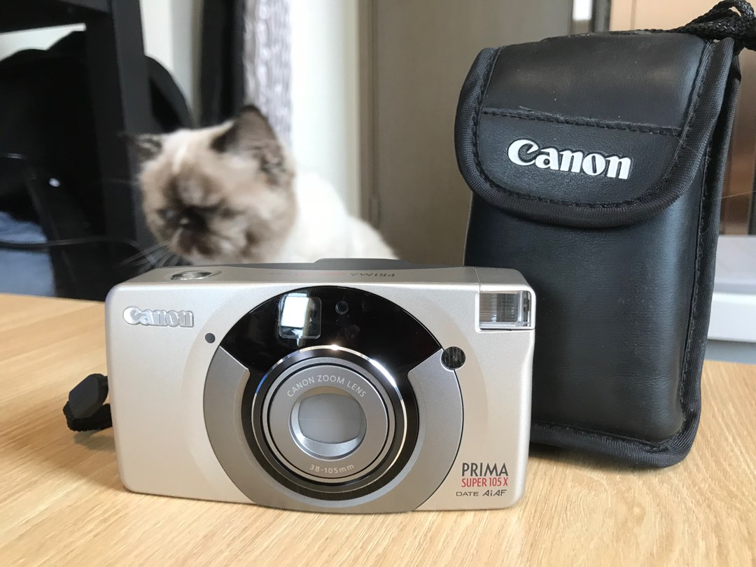 Canon Prima Super 105X Date Camera 傻瓜機/菲林相機 Point and Shoot Camera ...