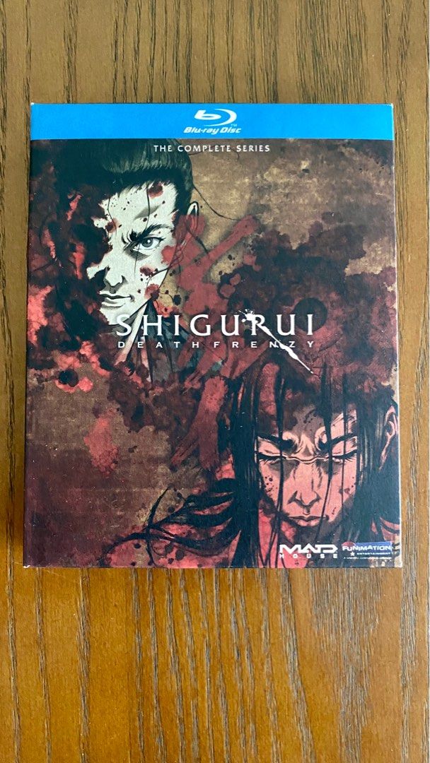劍豪生死鬥 藍光 Shigurui: Death Frenzy the complete series Blu-ray box, 興趣及遊戲 ...
