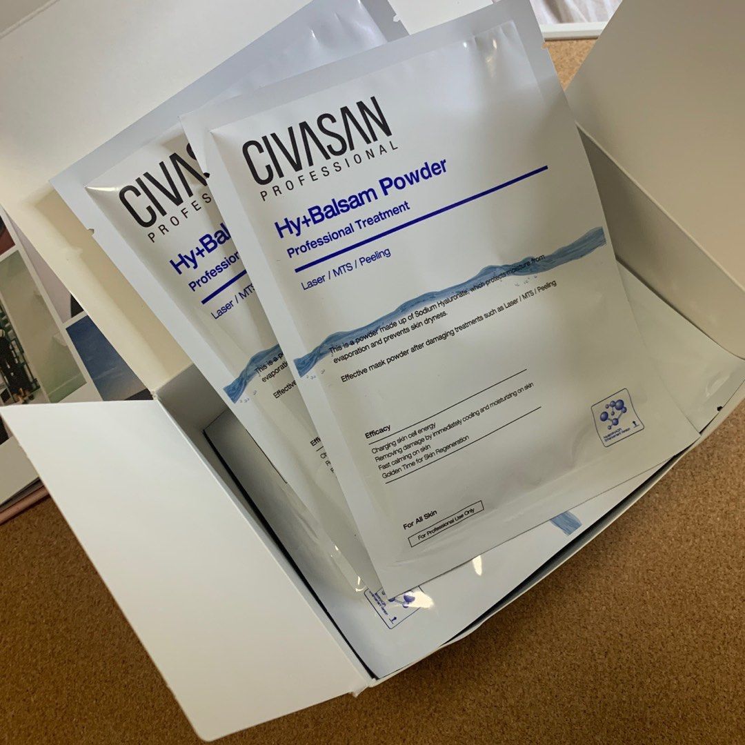 包順豐！韓國皮膚管理院線 civason 冰膜舒緩鎮淨修護保濕一盒10袋 60g/袋 Hy+Balsam Powder ...