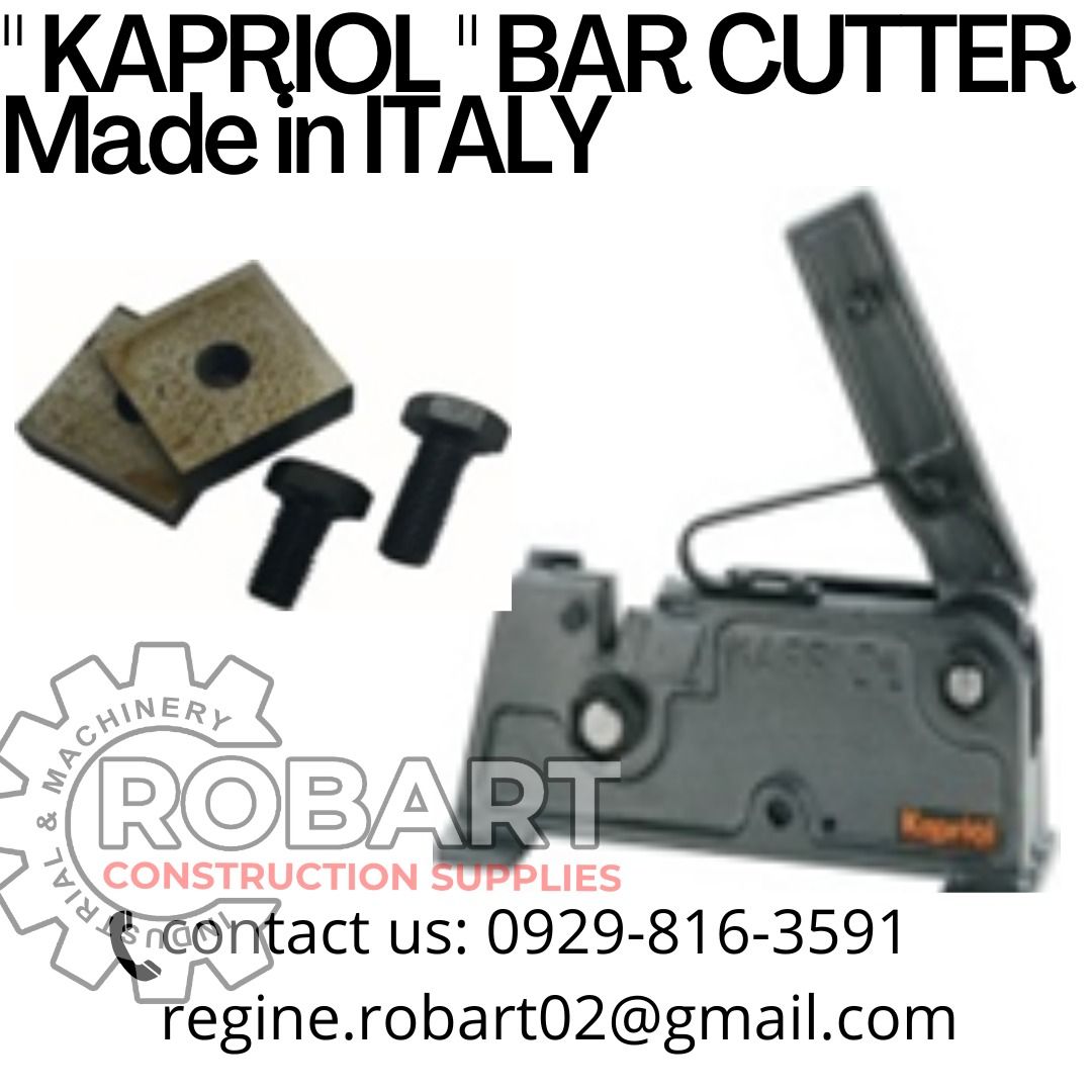 " KAPRIOL " BAR CUTTER Made in ITALY, Commercial & Industrial ...