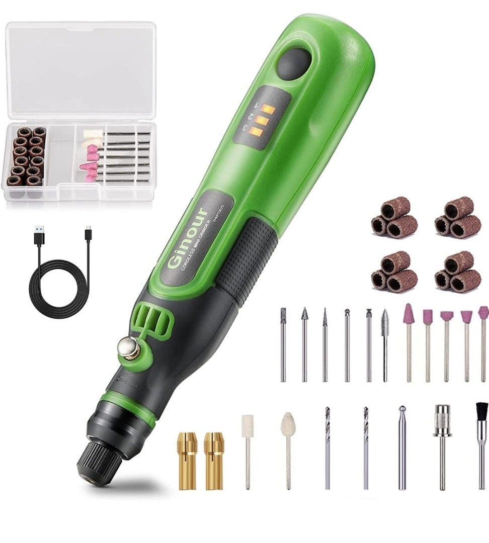 A2)Ginour cordless mini Grinder(Freed delivery), Hobbies & Toys ...