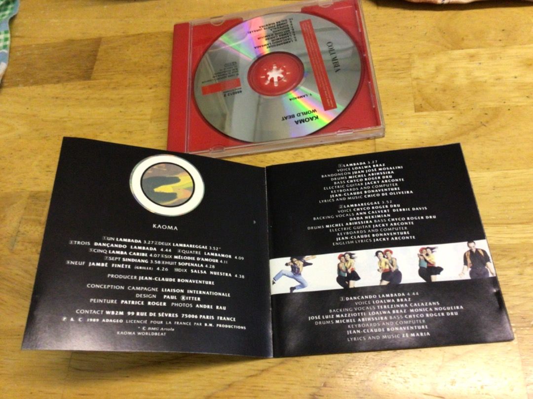 a941981 Kaomo Worldbeat Lambada Austria CD 奧地利版, 興趣及遊戲, 音樂樂器 & 配件, 音樂與媒體 - CD 及 DVD - Carousell