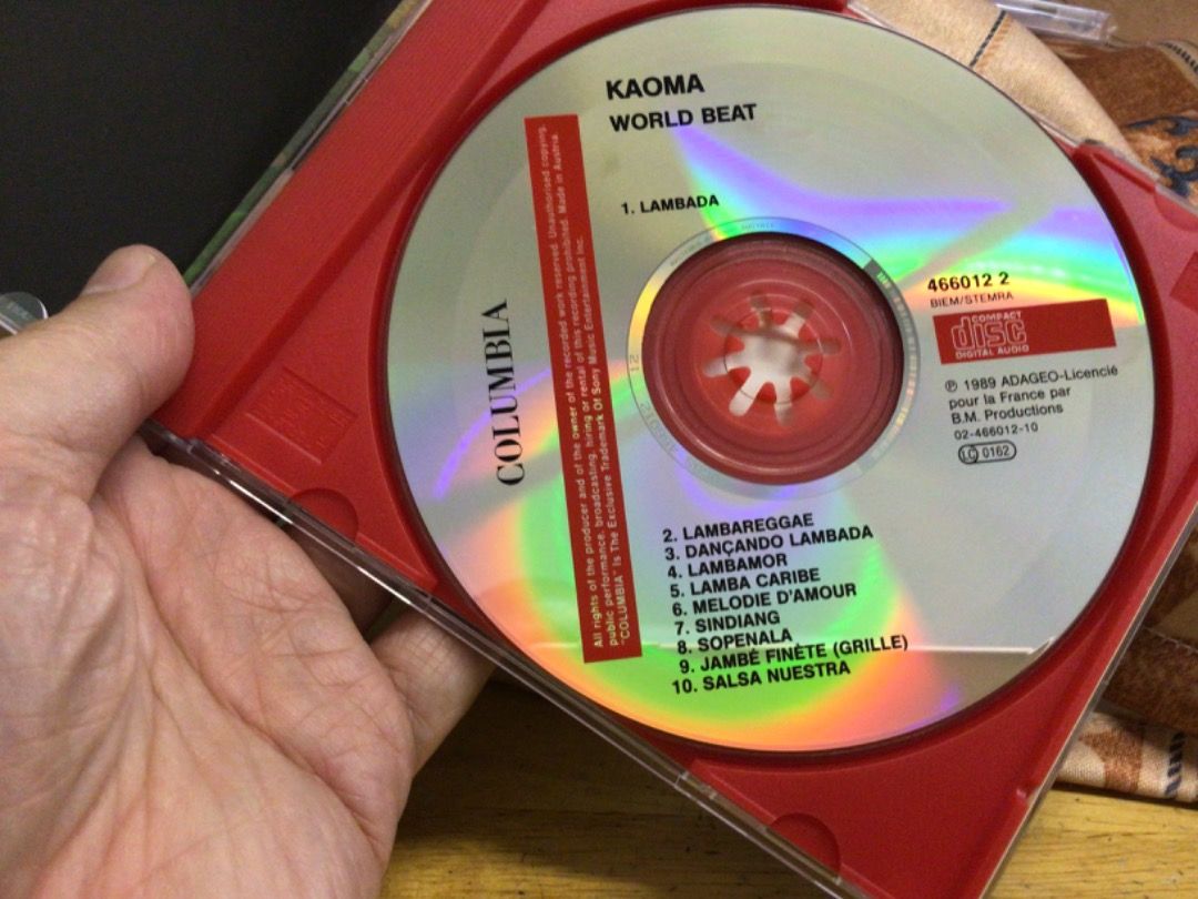 a941981 Kaomo Worldbeat Lambada Austria CD 奧地利版, 興趣及遊戲, 音樂樂器 & 配件, 音樂與 ...
