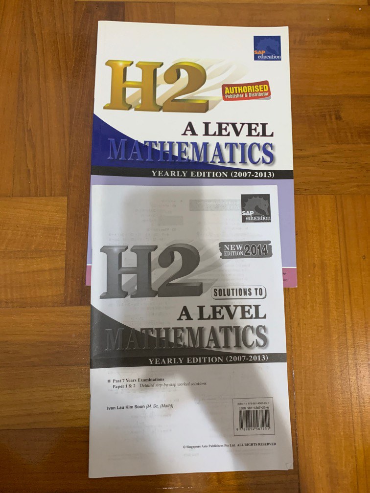a level h2 math, bio, econs, chem, Hobbies & Toys, Books & Magazines ...