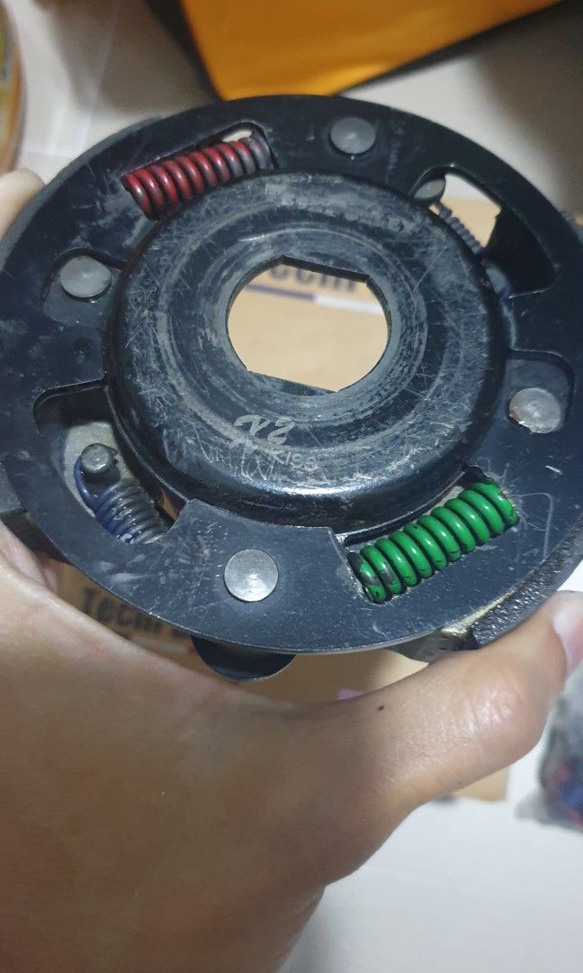 Aerox /nmax clutch (techpulley racing clutch x2 kiss), Motorcycles ...