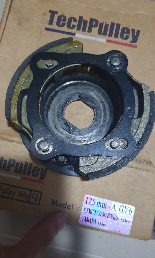 Aerox /nmax clutch (techpulley racing clutch x2 kiss), Motorcycles ...