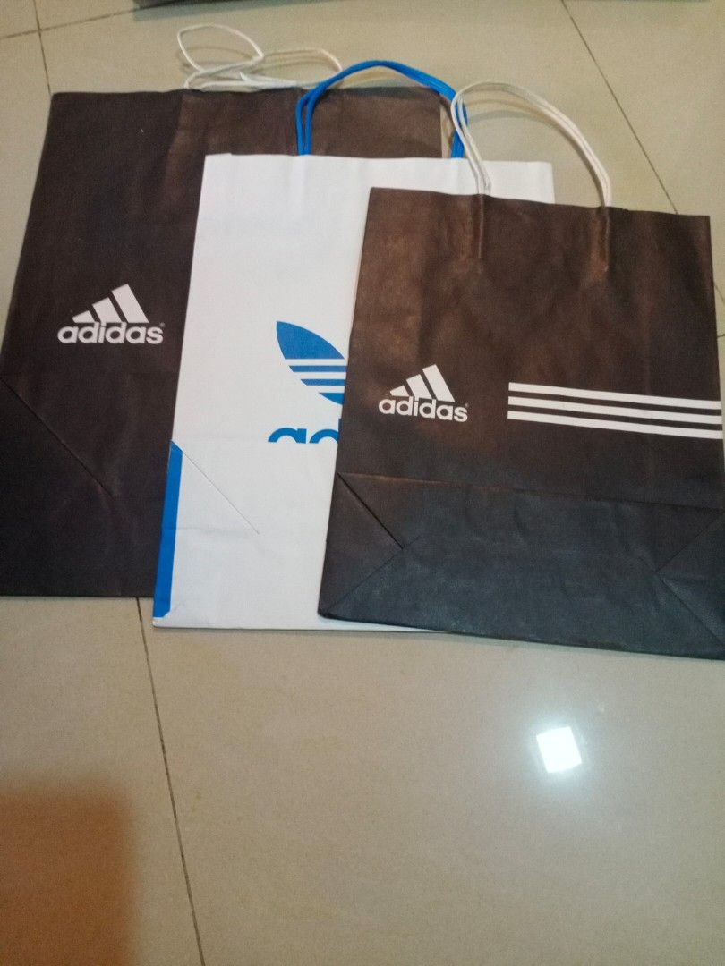 All Adidas Paper bags, Women's Fashion, Bags & Wallets, Tote Bags on ...