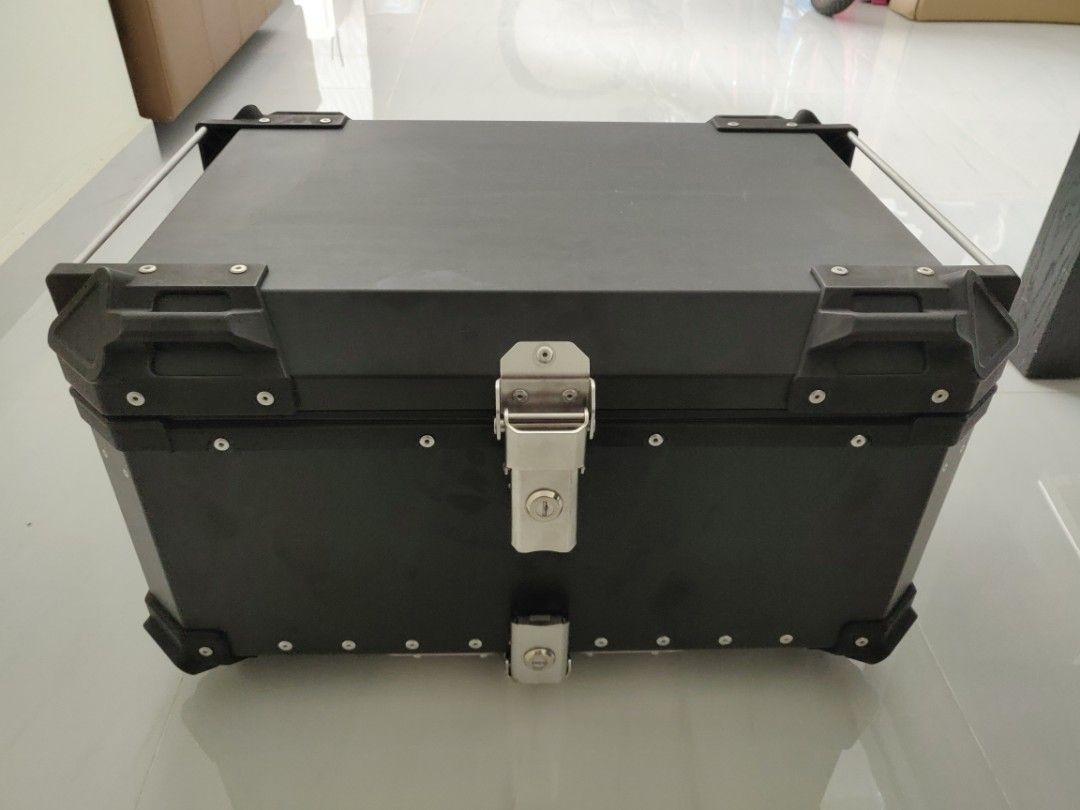Aluminum Top Box - 80L, Motorcycles, Motorcycle Accessories on Carousell