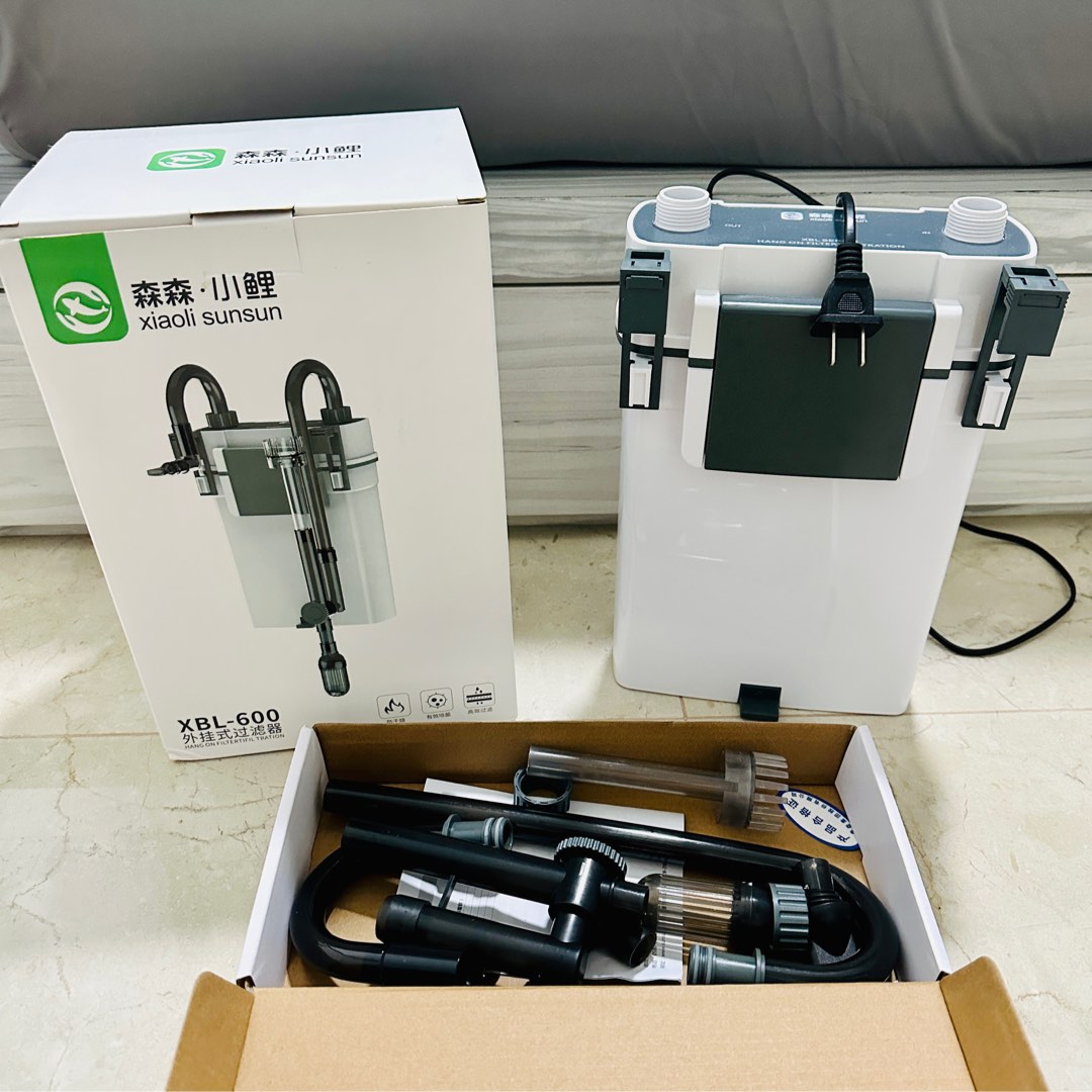 Aquarium Hang On Back Canister Filter | XBL-600 | Xiaoli Sunsun, Pet ...