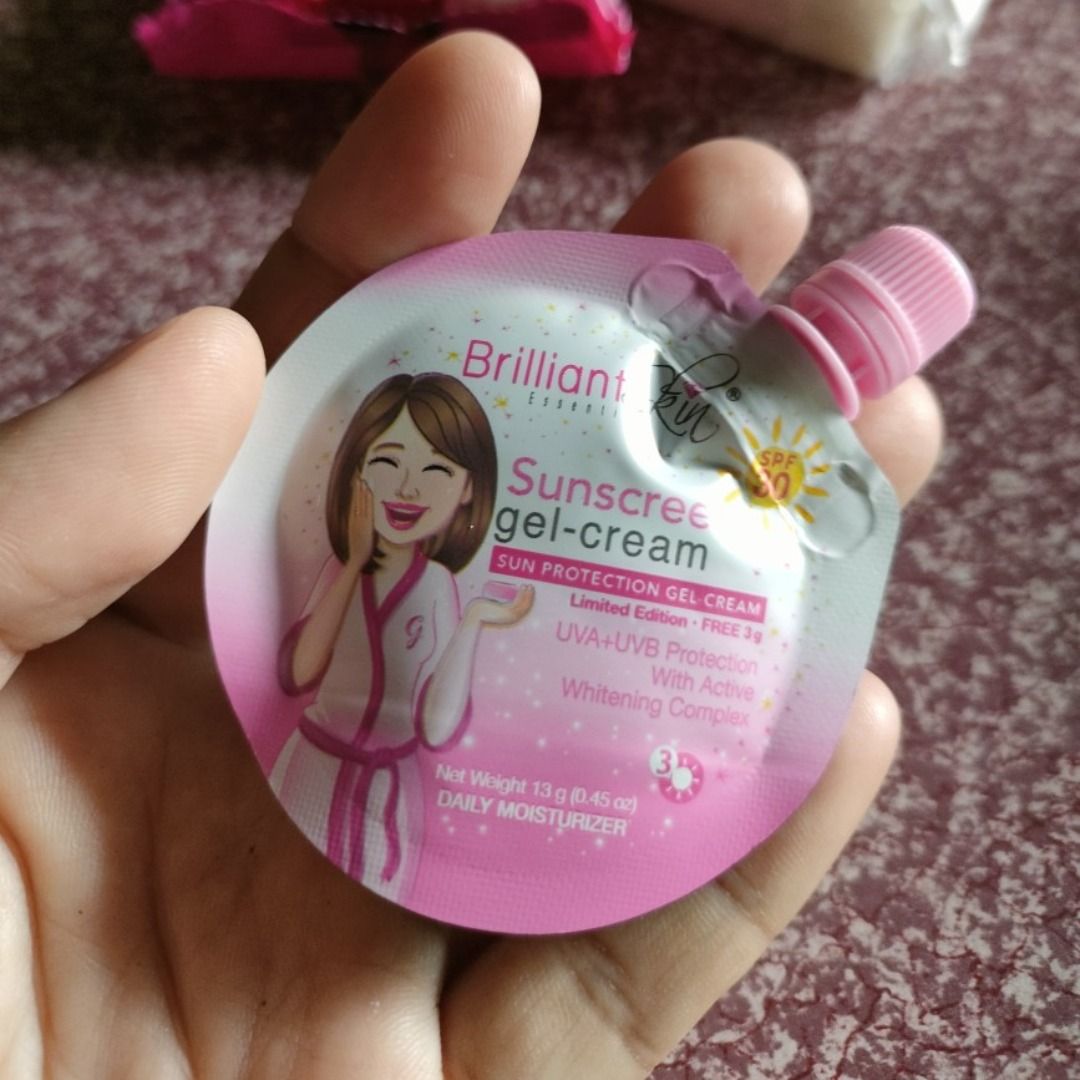 Authentic Brilliant Skin - Sunscreen Gel-Cream SPF 30 13 grams (Spout ...