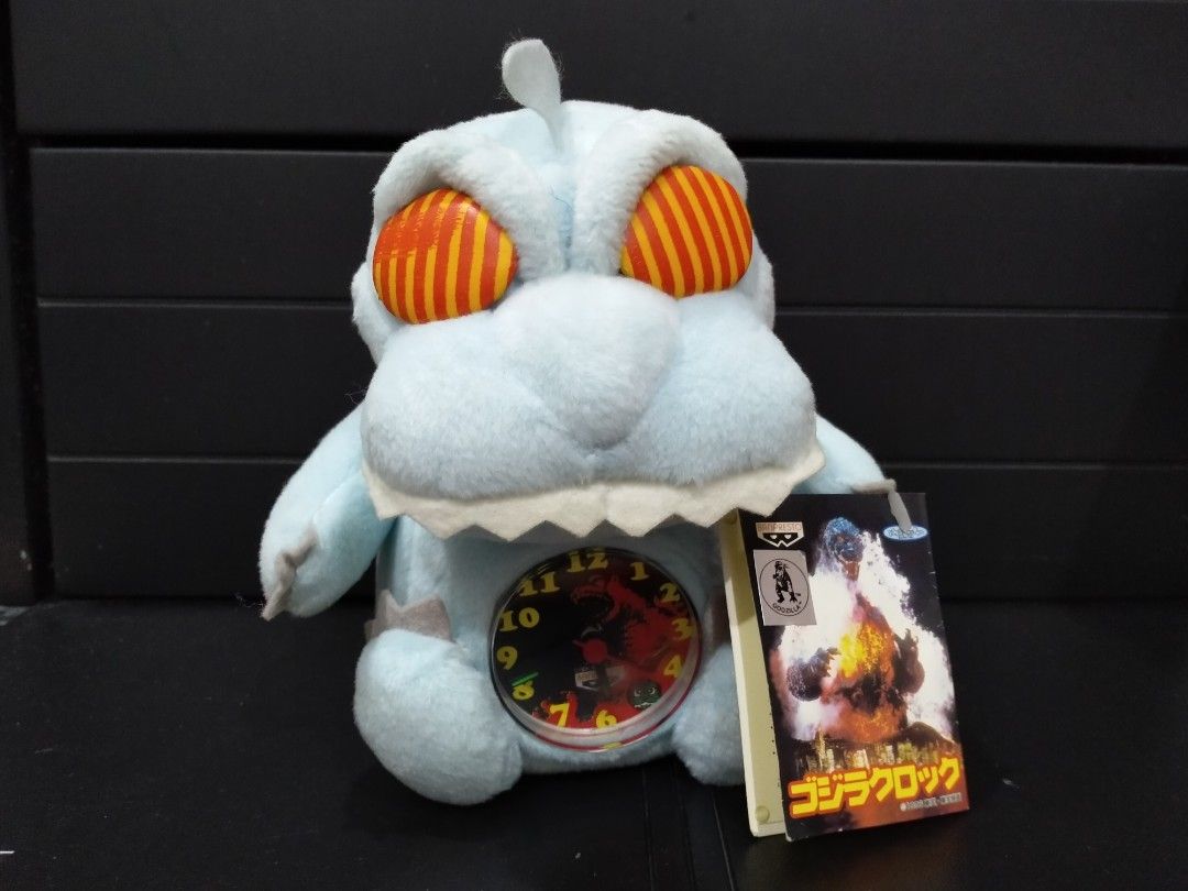 Banpresto 1996 Godzilla Plush Clock, Hobbies & Toys, Collectibles ...