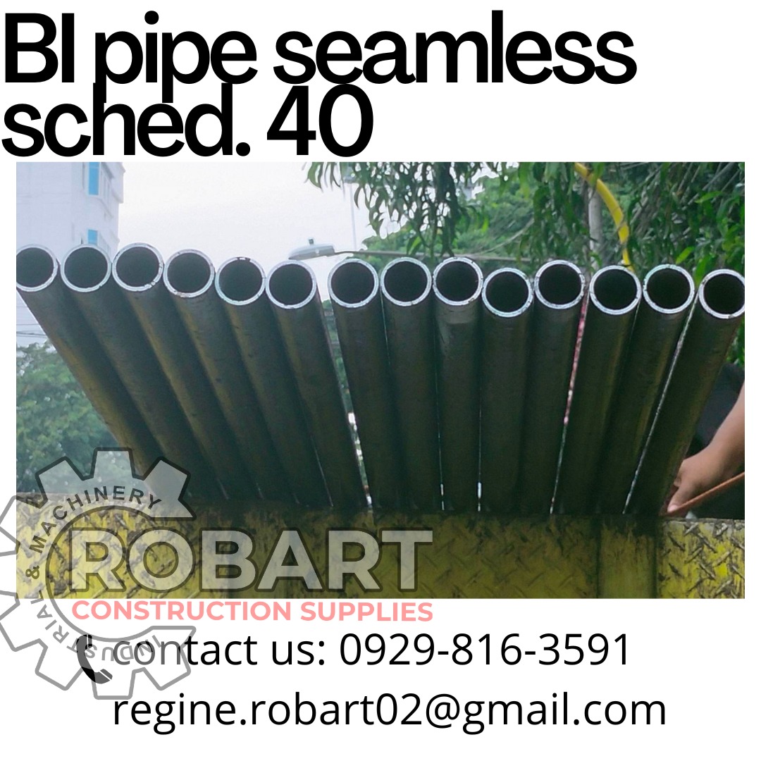 BI pipe seamless sched. 40, Commercial & Industrial, Construction Tools ...