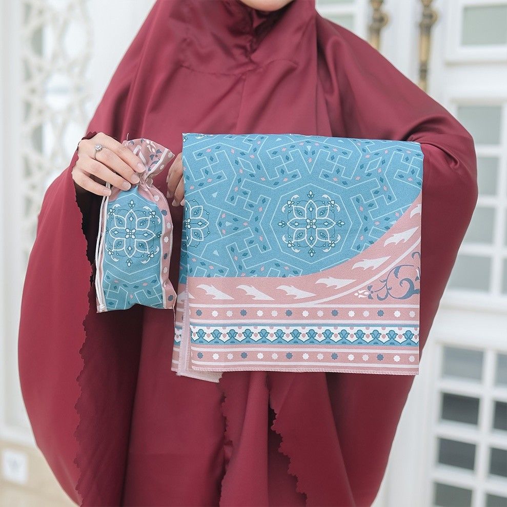 Big & Thin Travel Prayer Mat Pocket Sejadah Doorgift Berkat, Women's ...