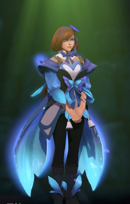 Blue Horizons Marci, from Diretide Collector Cache 2022 (TI11 Battle ...