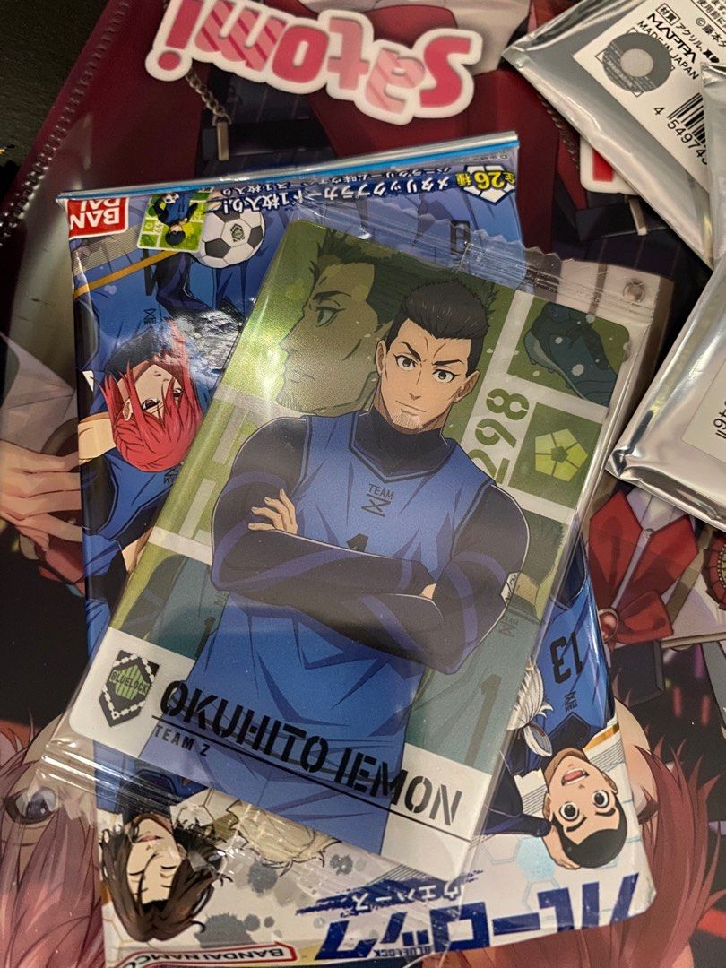 Blue lock iemon lemon card, Hobbies & Toys, Memorabilia & Collectibles ...