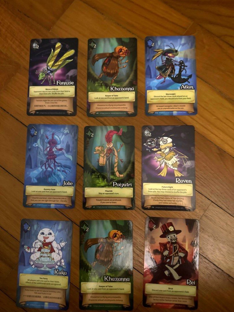 Book Bugs Cards, Hobbies & Toys, Toys & Games on Carousell