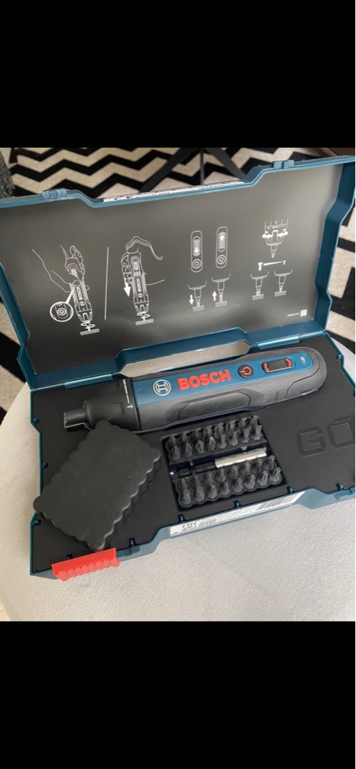 Bosch Smart Screwdriver Kit, Furniture & Home Living, Home Improvement ...