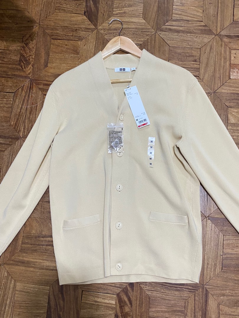 BRAND NEW BEIGE UNIQLO CARDIGAN, Women's Fashion, Coats, Jackets and ...
