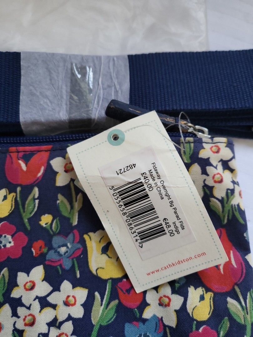 Brand new Cath Kidston Original Foldaway Overnight Bag, Women's Fashion ...