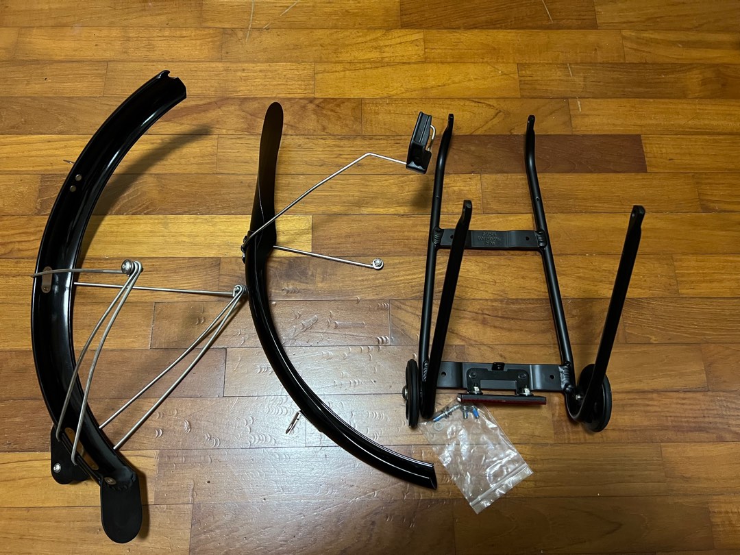 Brompton p line rack and mudguards, Sports Equipment, Bicycles & Parts ...