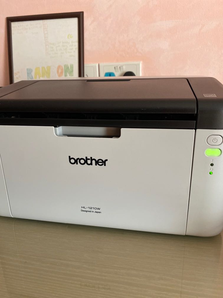 Brother HL-1210W Wifi printer Black White, Computers & Tech, Printers ...