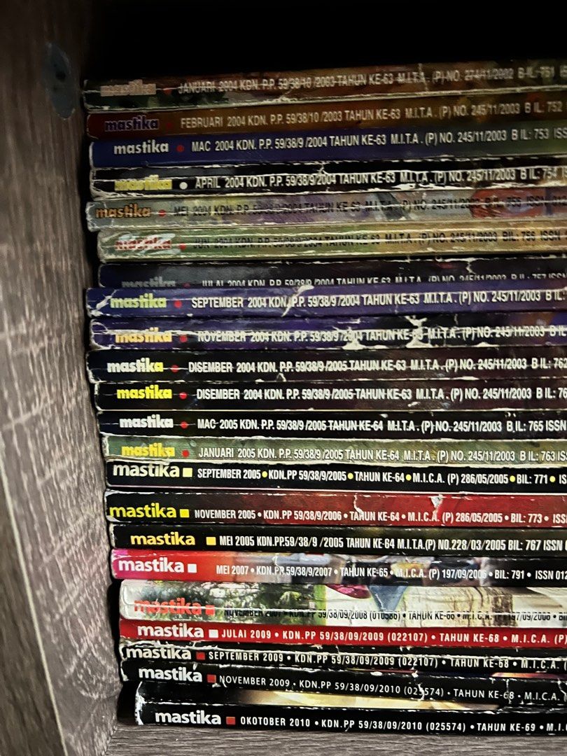 Buku Mastika Edisi 2005-2010, Hobbies & Toys, Books & Magazines ...
