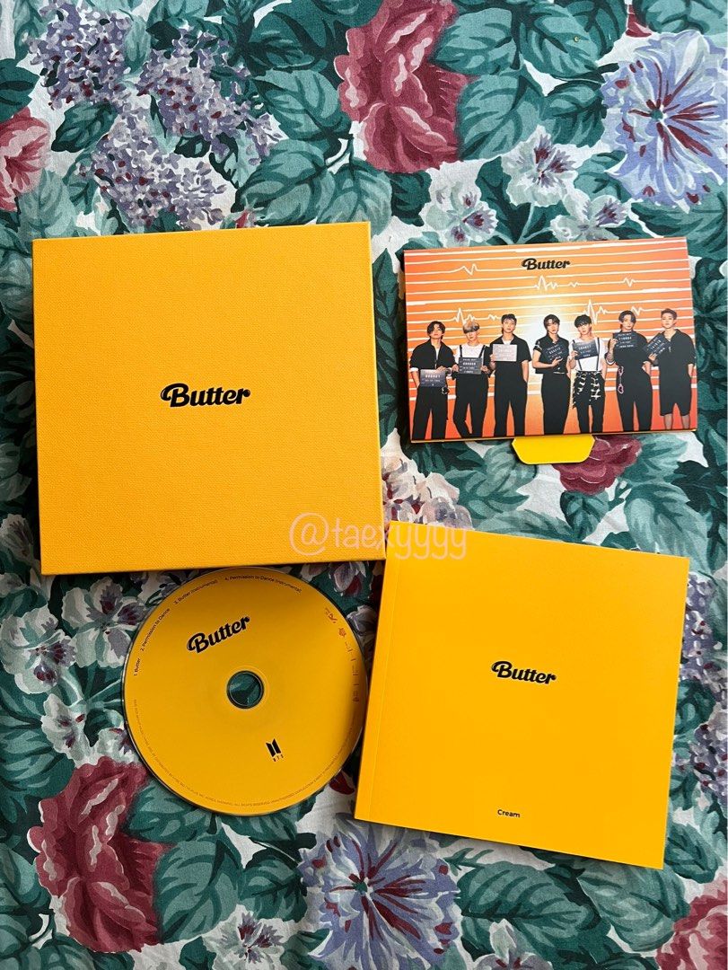 Butter Album Cream ver, Hobbies & Toys, Memorabilia & Collectibles, K ...