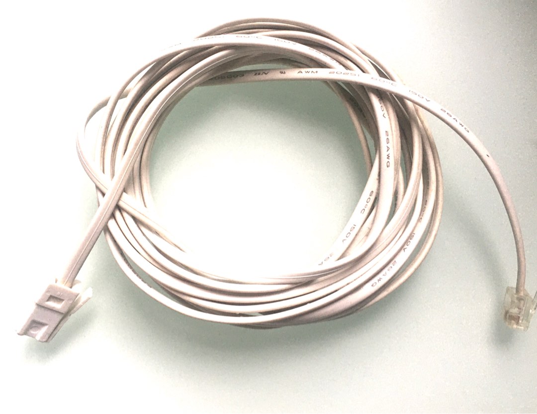 全新 15尺長 固網 電話線 land line phone line cable, 傢俬＆家居, 燈飾及風扇, 燈飾 - Carousell