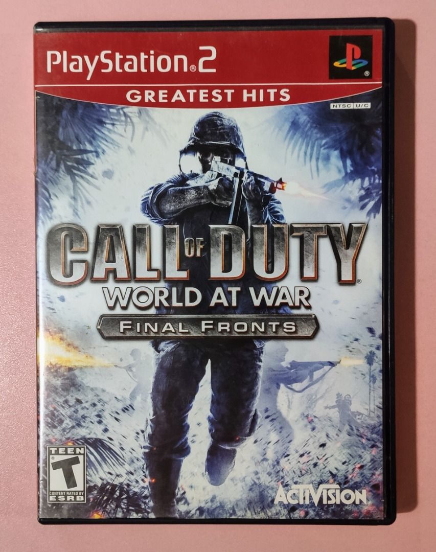 Call of Duty World at War Final Fronts - [PS2 Game] [NTSC / ENGLISH Language] [CIB / Complete In ...