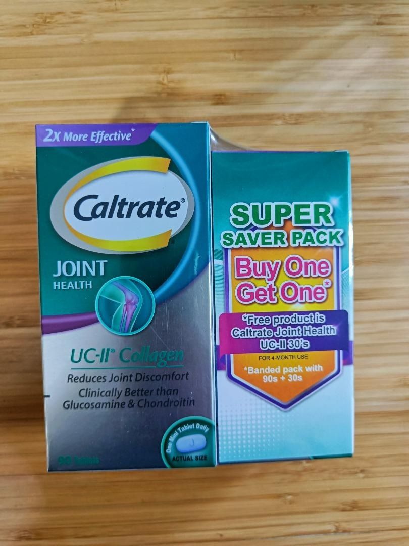 Caltrate Joint Health UC-II Collagen, 30s/90s/120s (Exp: May 2024 ...