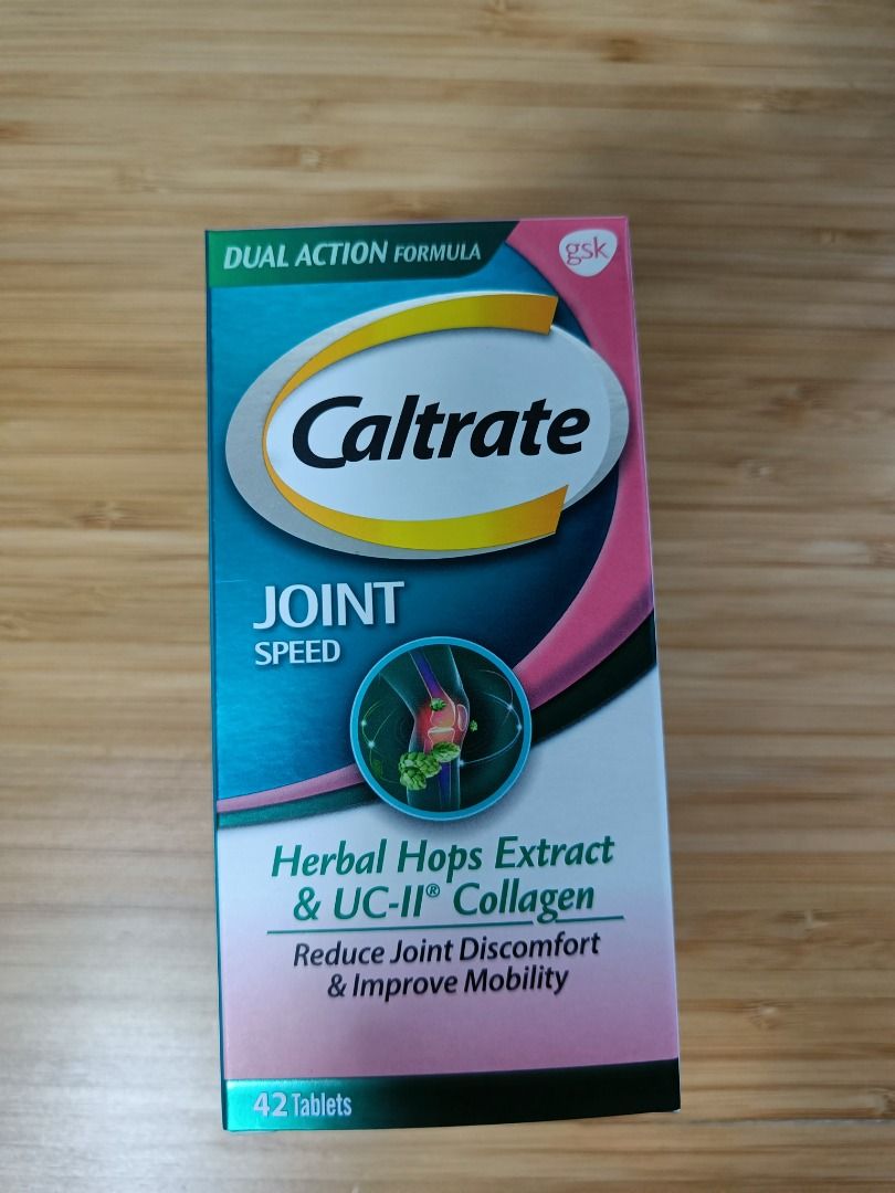 CALTRATE Joint Speed Dual Action (UCII & HOP EXTRACT) 42s (Exp: June ...