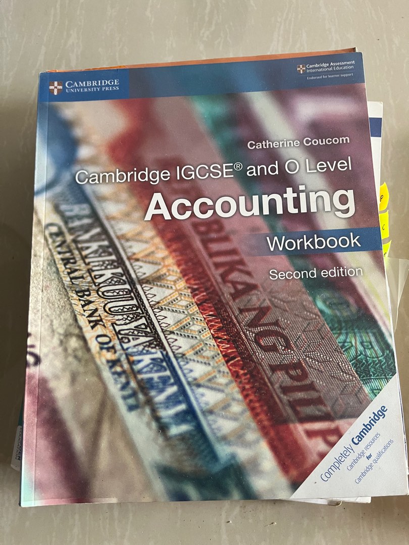 Cambridge Igcse And O Level Accounting Workbook Hobbies And Toys