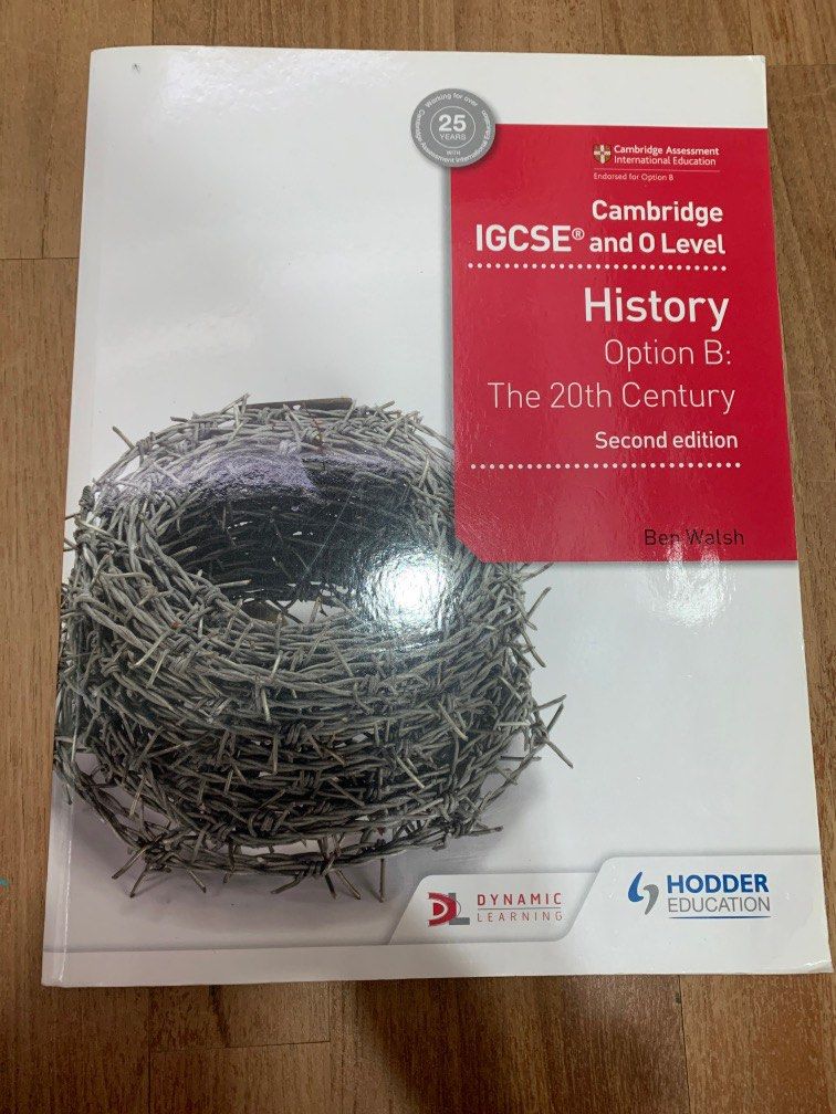 Cambridge Igcse And O Level History Option B The 20th Century Second