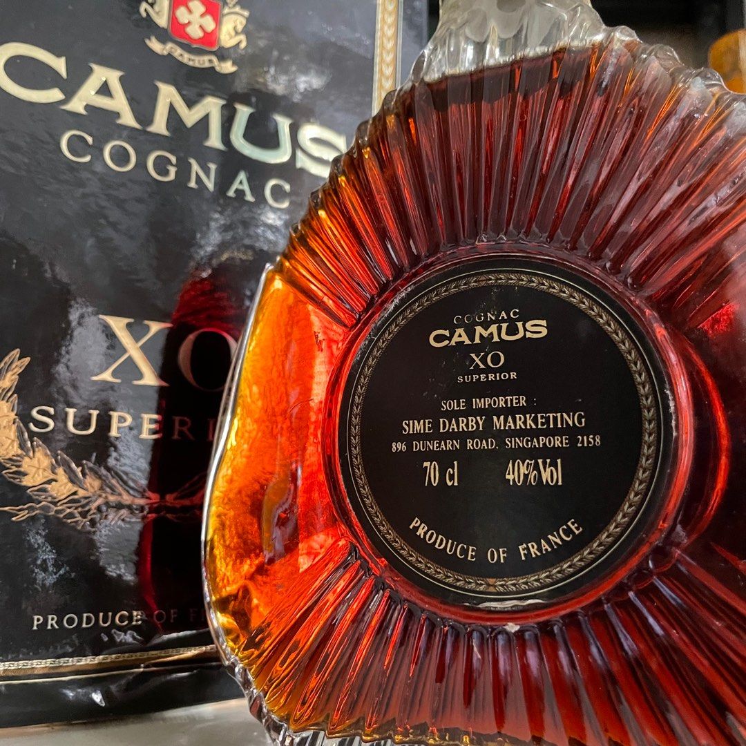 Camus XO cognac superior w box 700ml, Food & Drinks, Beverages on Carousell