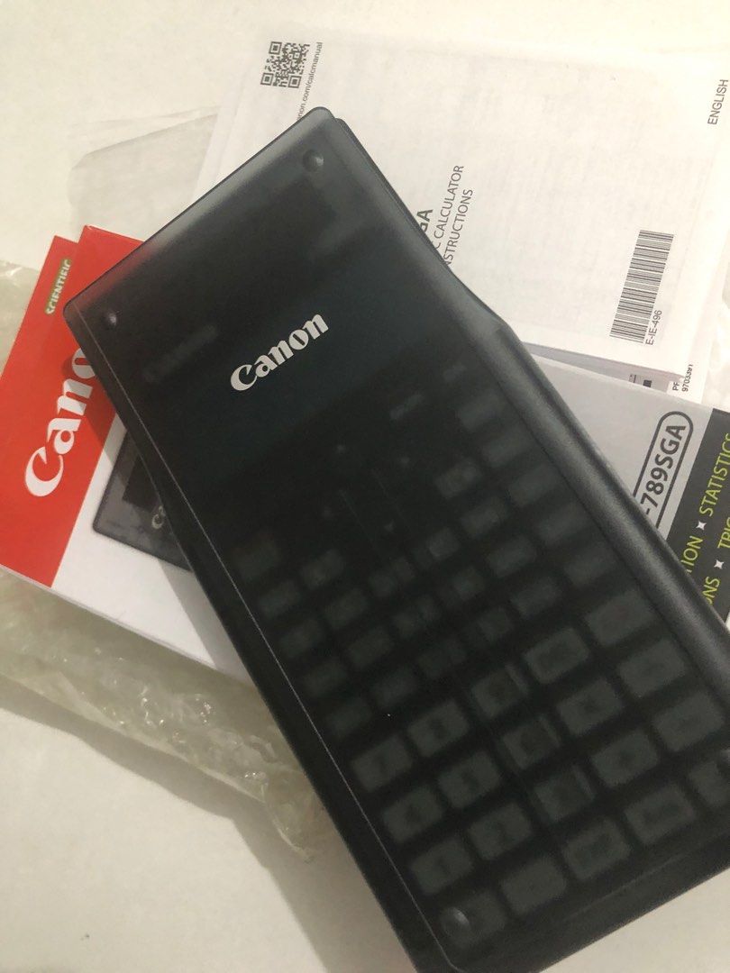 CANON F-789SGA TRANSPARENT SCIENTIFIC CALCULATOR, Mobile Phones ...