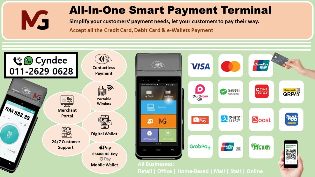 Card swipe & e-wallets machine - Fully secured portable payment ...