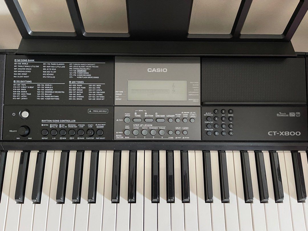 Casio Keyboard CT X 800, Hobbies & Toys, Music & Media, Musical ...