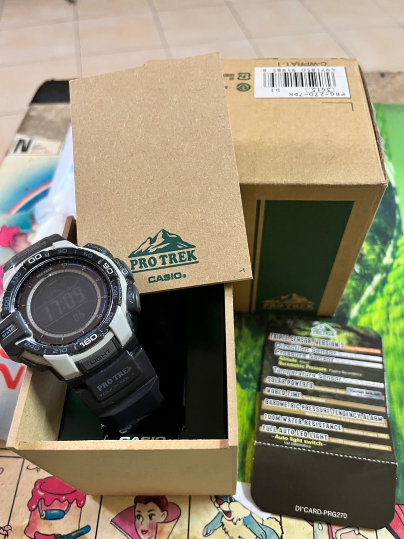 Casio Watch ProTrek, Men's Fashion, Watches & Accessories, Watches on ...