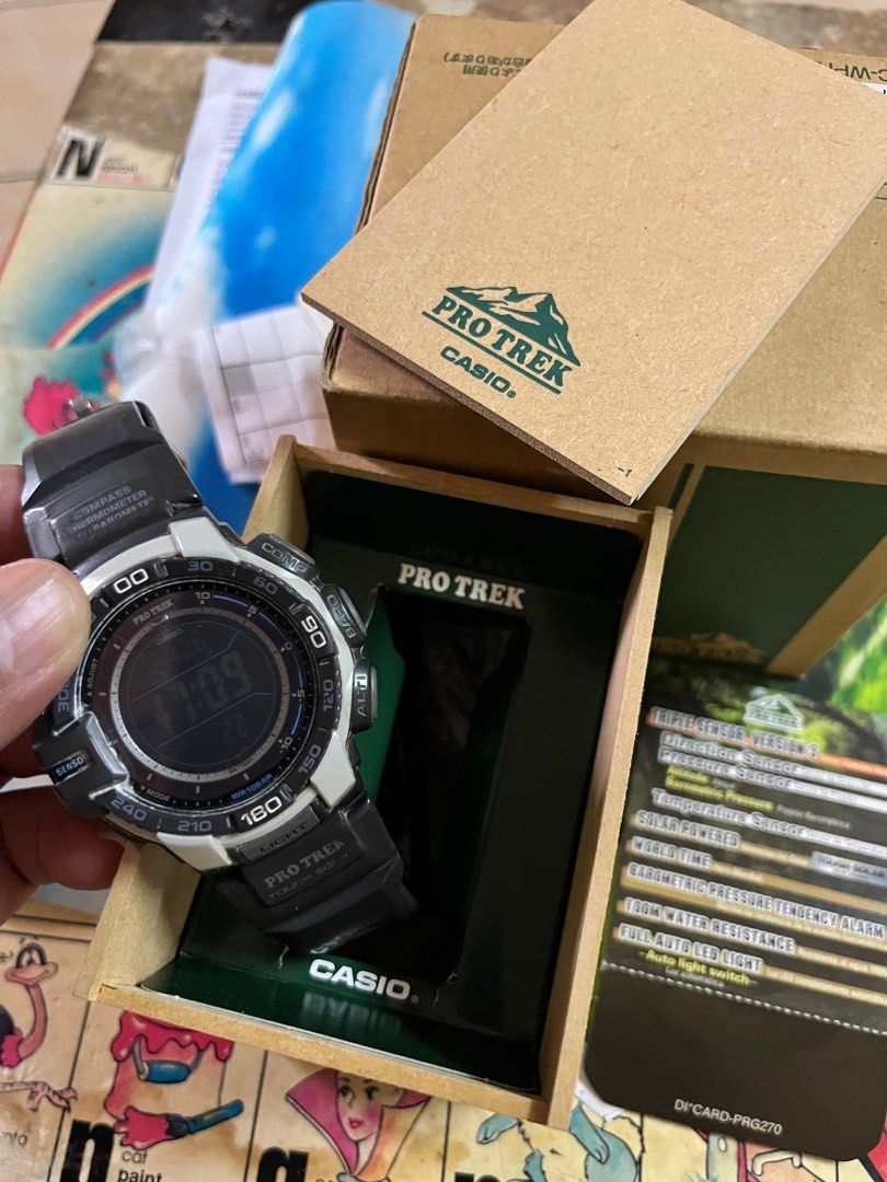 Casio Watch ProTrek, Men's Fashion, Watches & Accessories, Watches on ...