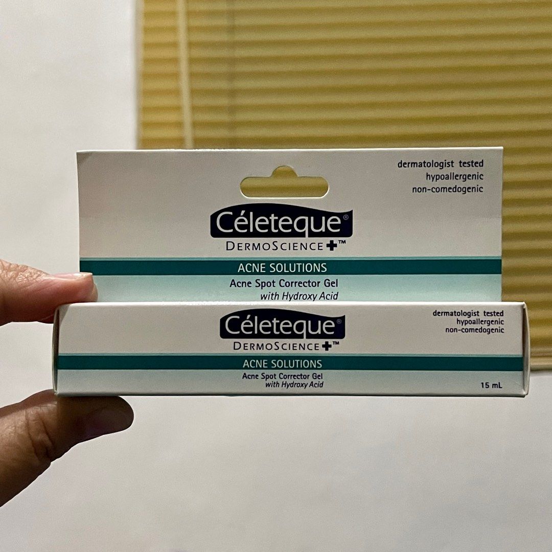 Celeteque Acne Spot Corrector Gel (15ml), Beauty & Personal Care, Face ...