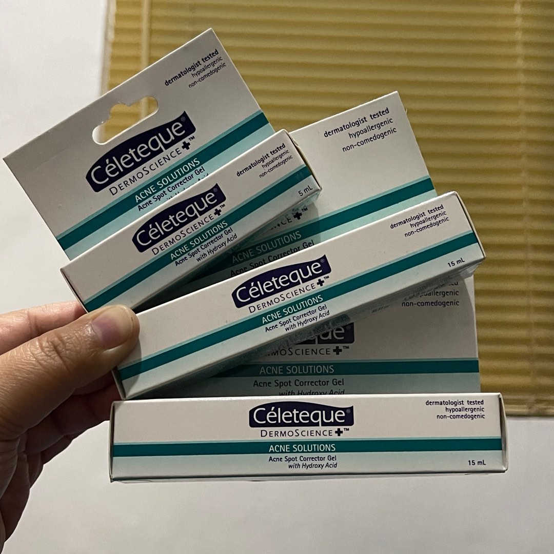 Celeteque Acne Spot Corrector Gel (15ml), Beauty & Personal Care, Face ...