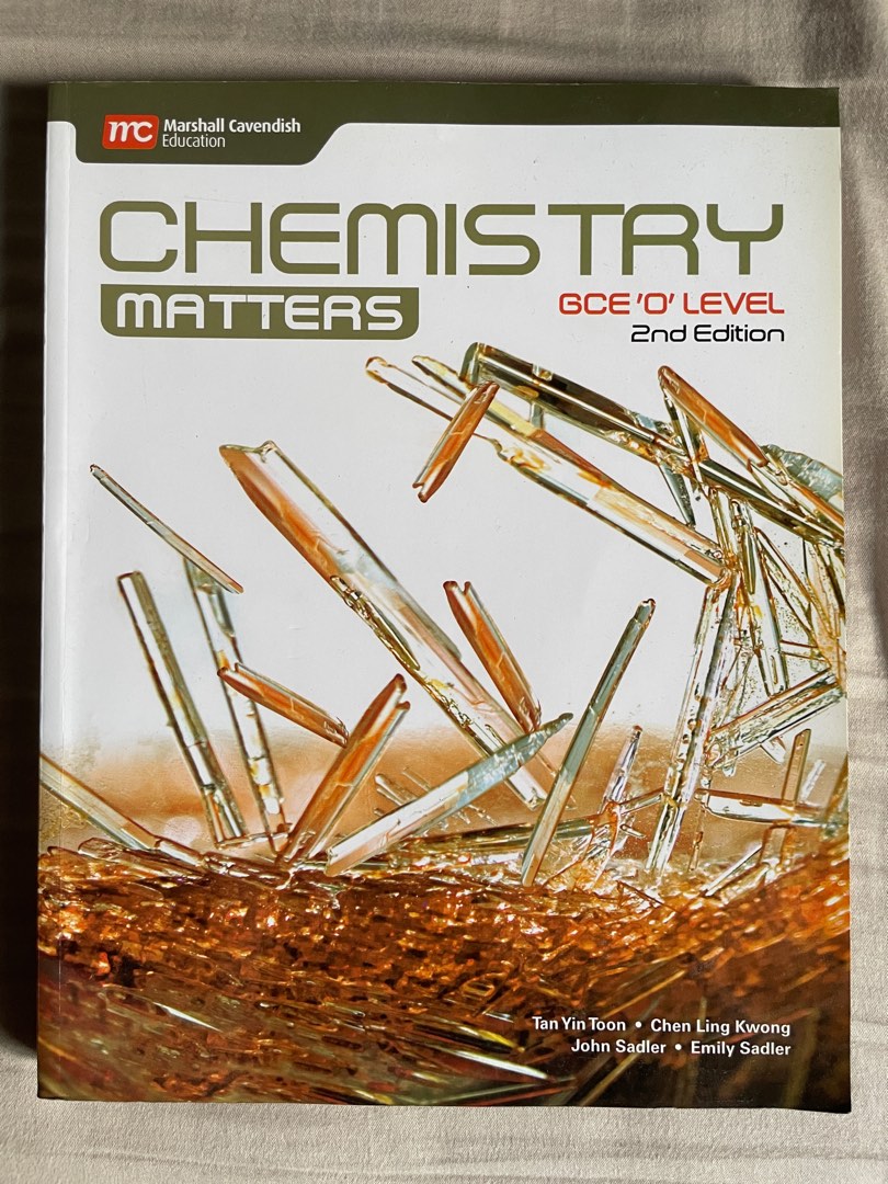 Chemistry Matters Textbook, Hobbies & Toys, Books & Magazines ...