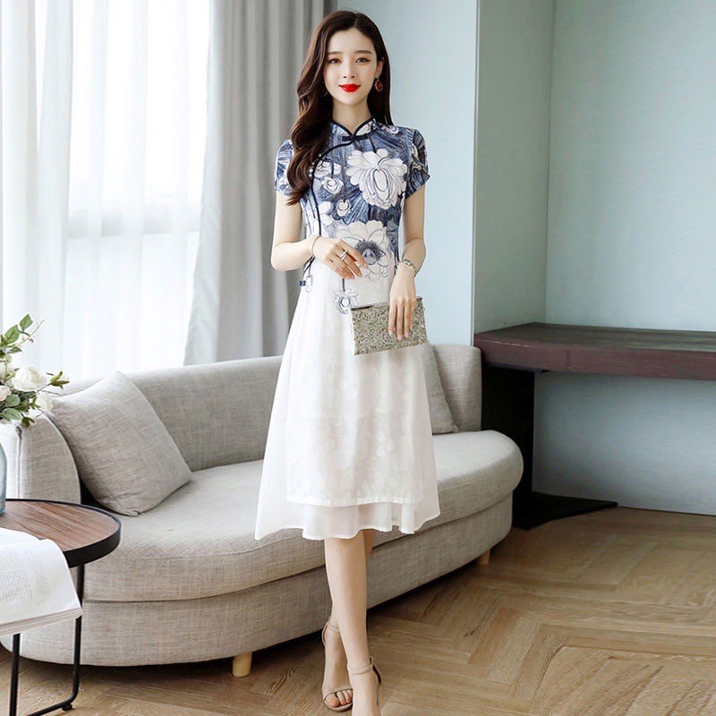 Cheongsum Dress, Women's Fashion, Dresses & Sets, Dresses on Carousell